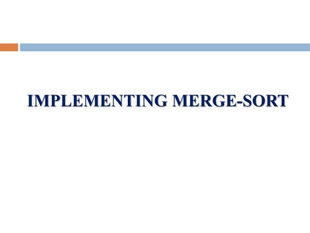 Merge Sort Code In C Explained 7920