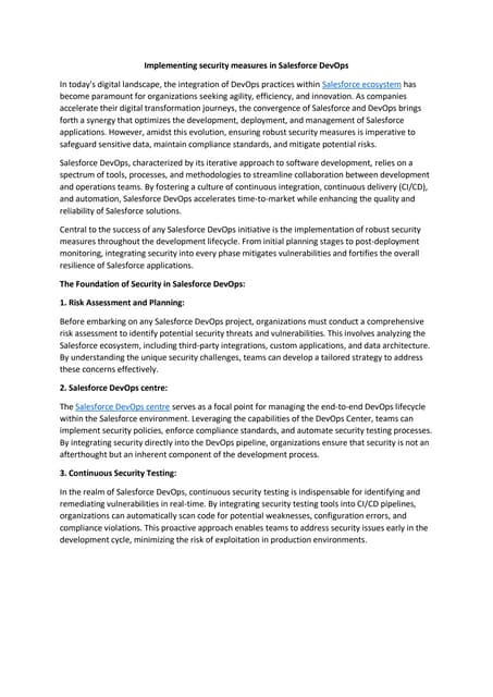Implementing security measures in Salesforce DevOps.pdf Implementing security measures in Salesforce DevOps.pdf