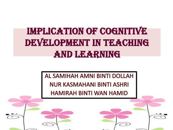 Learning theories and its implication to education | PPT