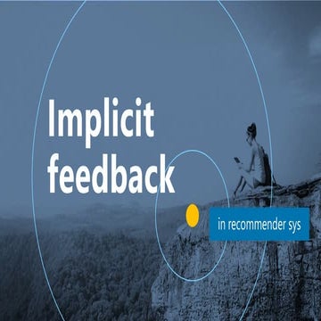 Implicit feedback | PPT