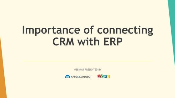 Crm Erp Software India Ppt