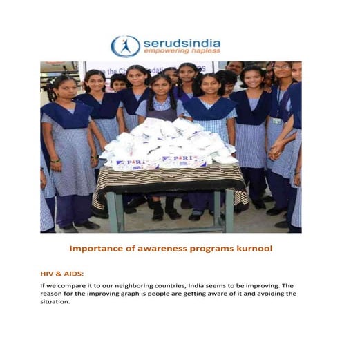 Importance of awareness programs kurnool | DOCX