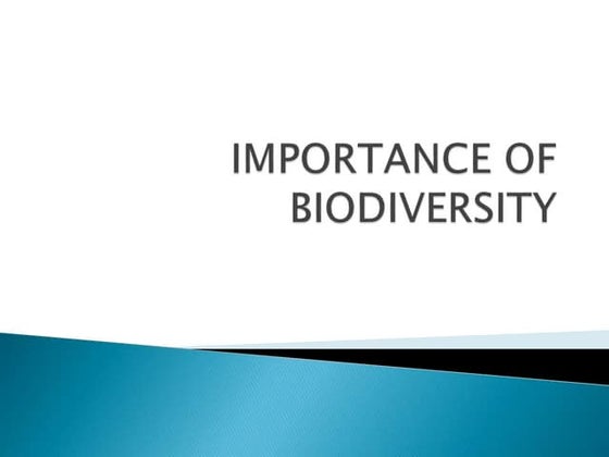 Biodiversity | PPT