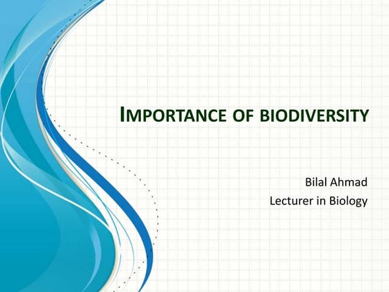 Biodiversity | PPTX | Biological Sciences | Science