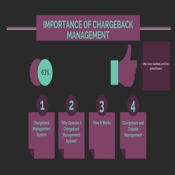 Importance of Chargeback Management | PDF