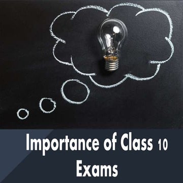Importance of class 10 | PPTX | Education