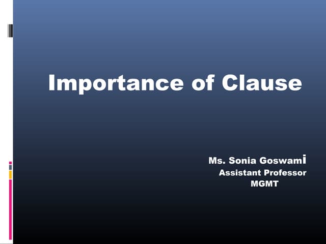 Clauses and its Types ( English Ppt).pptx