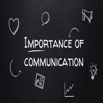 Importance of communication | PPTX