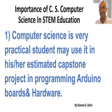 Importance of computer science | PPTX