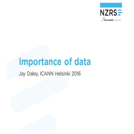 Importance of data | PPT