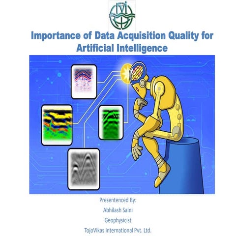 Importance of data acquisition quality for artificial intelligence | PPT
