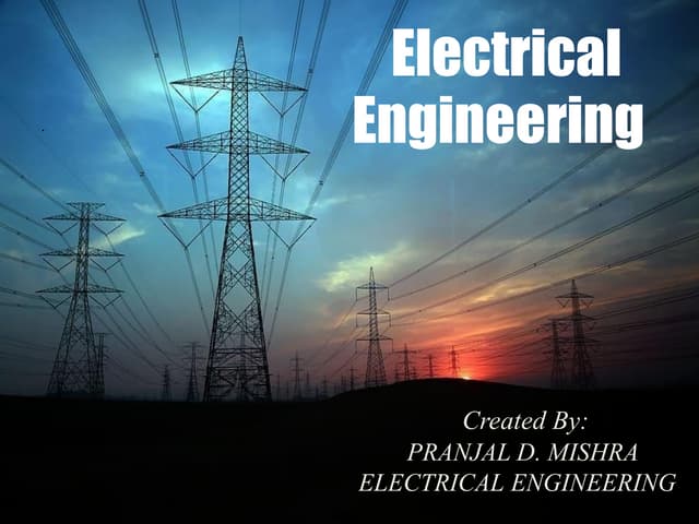 Electrical Engineering | PPT