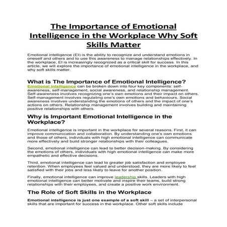 Importance of Emotional Intelligence.pdf