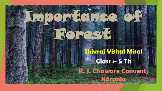 Forest class 7 | PPT