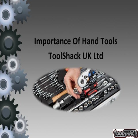 Importance of hand tools | PPT
