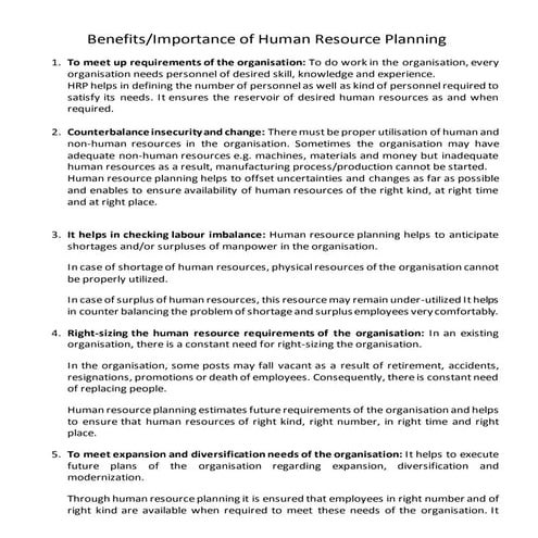 Assignment on Human Resource Management | PDF