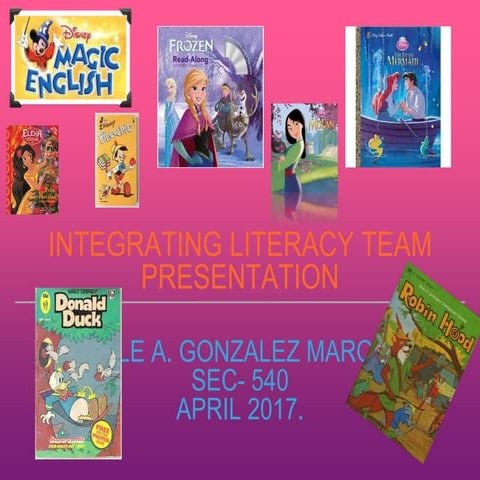 Importance of integrating literacy in all classes copy | PPTX