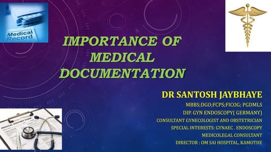 Systems of documentation and record keeping in clinical pharmacy | PPT