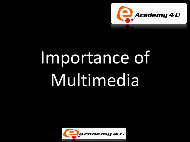 Advantages and disadvantages of multimedia | PPT