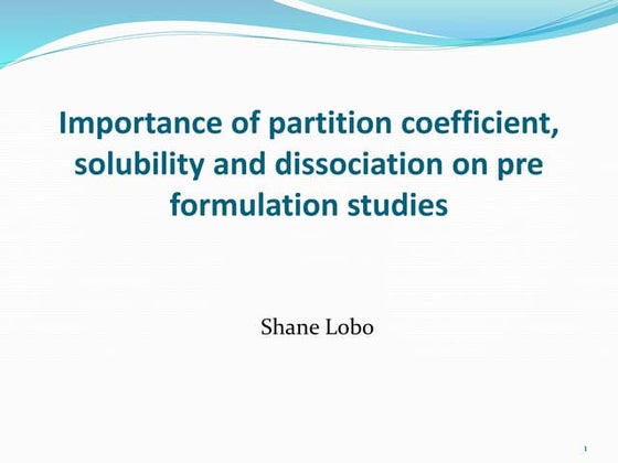Partition Coefficient Determination (Pharmaceutics Practical).pptx