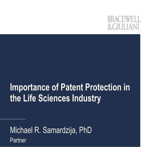 The importance of patents. | PDF
