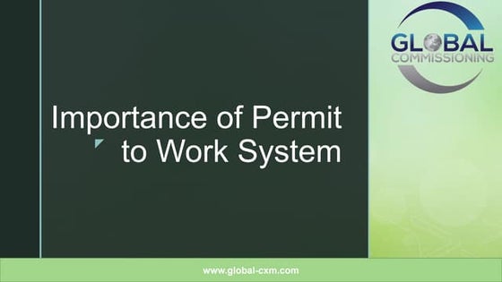 Benefits of Permit-to-Work Software – Gecko Software | PDF