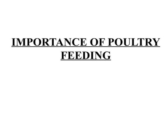 Animal Feeds in livestock nutrition. An introduction | PPTX ...