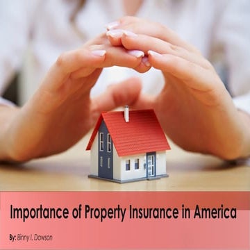 Importance of property insurance | PPT