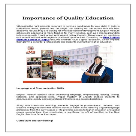 Importance of Quality Education in Hapur.pdf