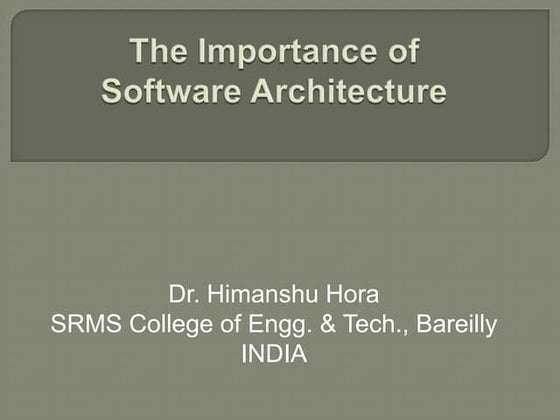 Effective Strategies for Software Architecture Auditing | PDF