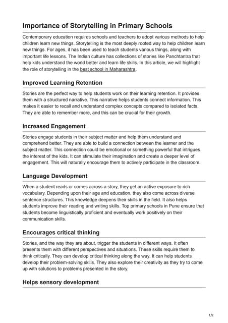 STORY TELLING AS PEDAGOGY IN CLASSROOM .pptx.pptx