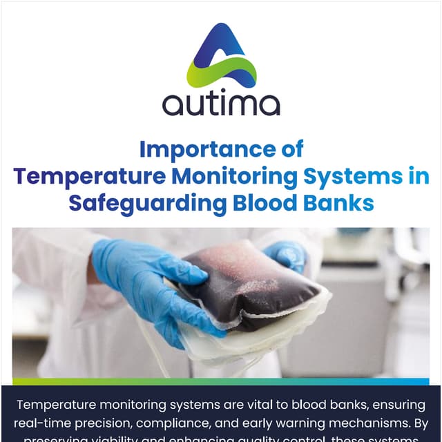 Importance of Temperature Monitoring Systems in Safeguarding Blood ...