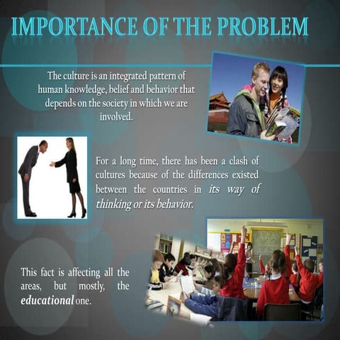 Importance of the problem: The lack of awareness regarding Educational ...