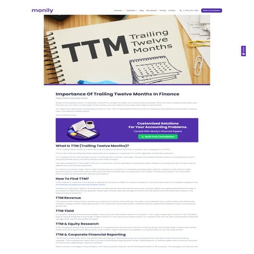 Importance Of Trailing Twelve Months In Finance.pdf | Business ...