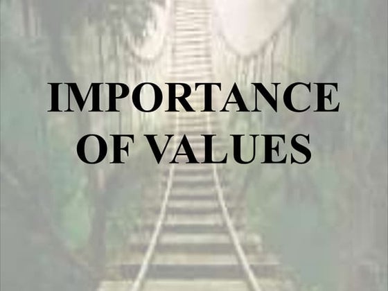 Values | PPT