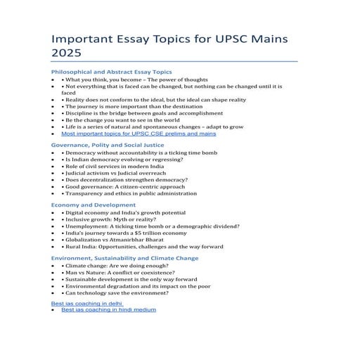 Important Essay Topics UPSC Mains 2025.pdf