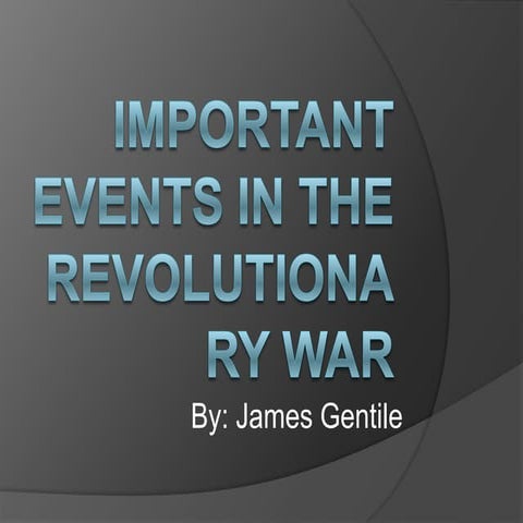 The Battle of Yorktown | PPTX