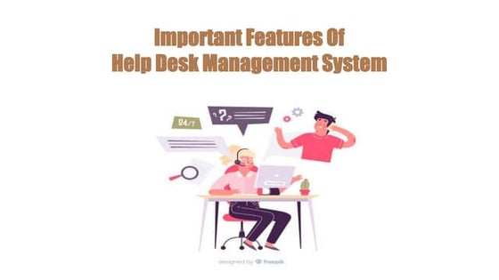 Helpdesk ticketing system | PPTX