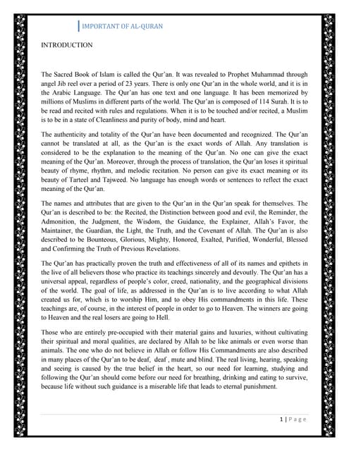 The Quran PowerPoint.ppt