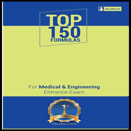 Important Formulas PDF for Physics | Mathematics- StudMonk | PDF