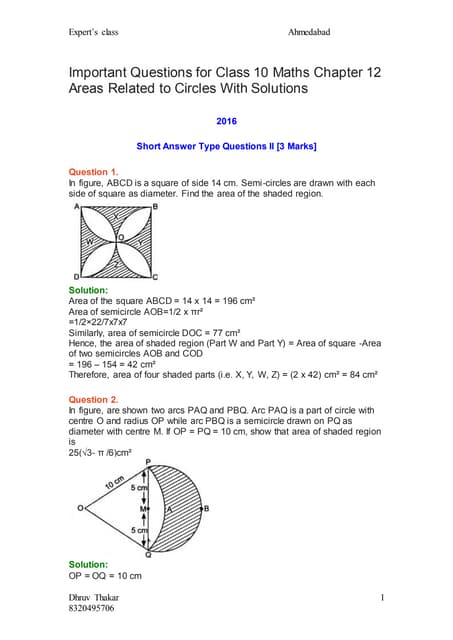Chapter 8 circular measure | PDF