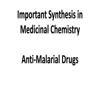 Revise all Important Medicinal Chemistry Synthesis in 20 minutes|#B ...