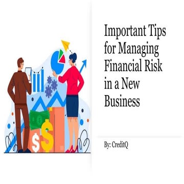 Important Tips for Managing Financial Risk in a New Business | PPTX