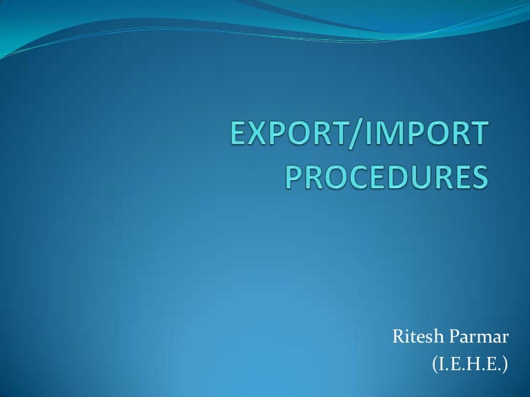 Upcoming Seminars In Import Export