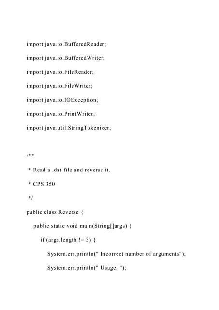 Import Bufferedreader Import Bufferedwriter Docx