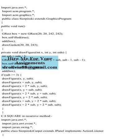 Import Java Awt Import Acm Program Import Acm Graphics Pdf