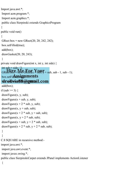 Import Java Awt Import Acm Program Import Acm Graphics Pdf