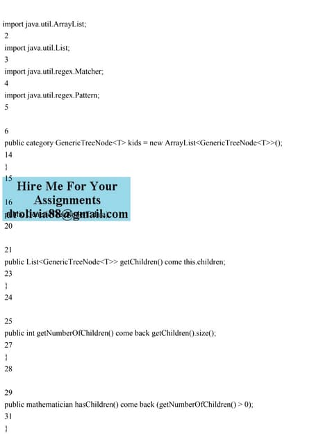 import java.util.ArrayList; 2 import java.util.List; 3 impor.pdf import java.util.ArrayList; 2 import java.util.List; 3 impor.pdf