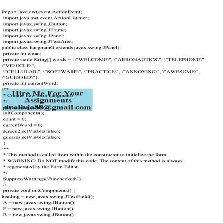 import java.awt.event.ActionEvent; import java.awt.event.ActionLis.pdf