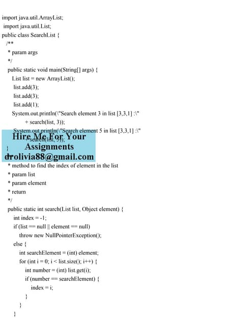 Import Java Util Arraylist Import Java Util List Public Class S Pdf